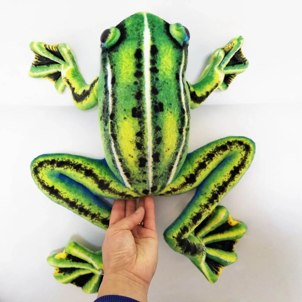 50 CM Huge Frog Stuffed Animal Realistic | Cute Frog Plush