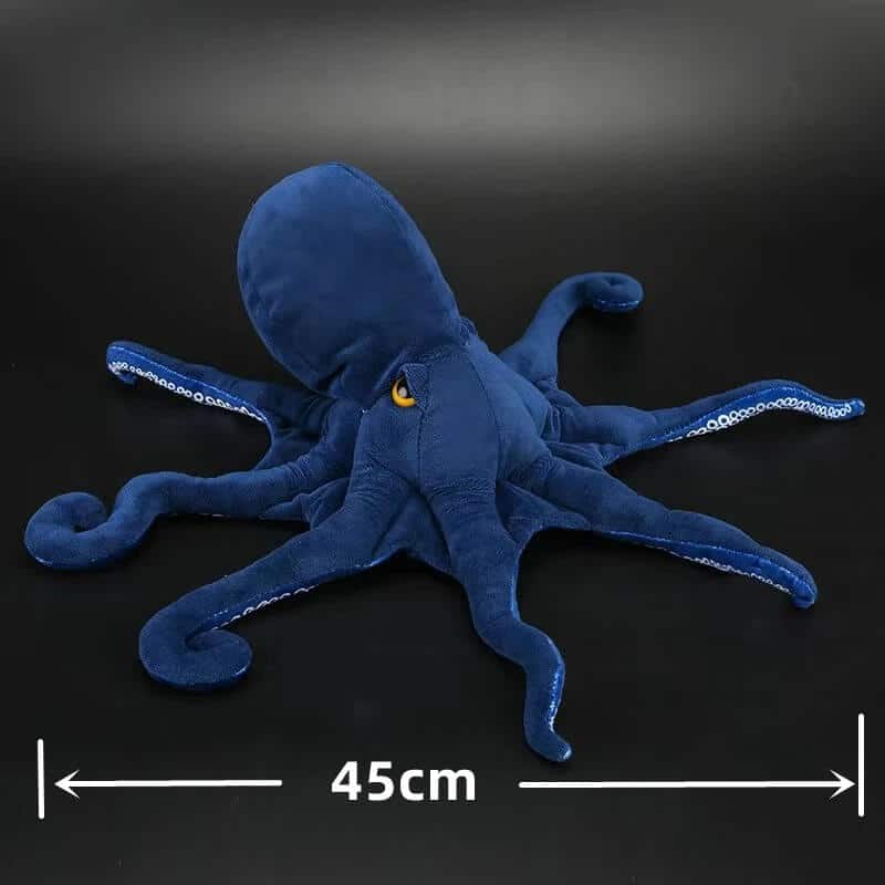 Blue Octopus Plush – Ultra-Soft, Realistic & Perfect for Cuddles