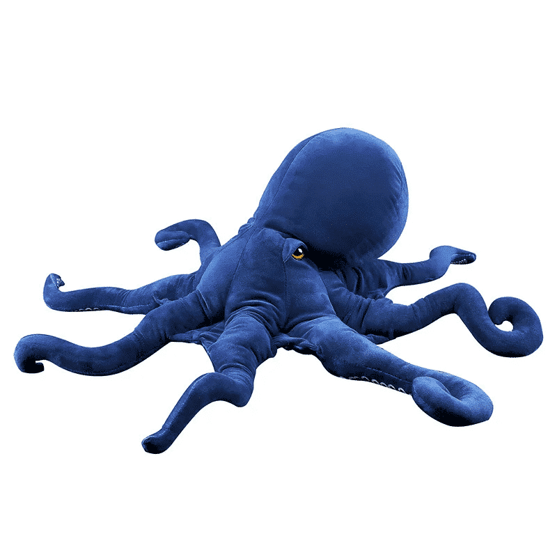 Blue Octopus Plush – Ultra-Soft, Realistic & Perfect for Cuddles