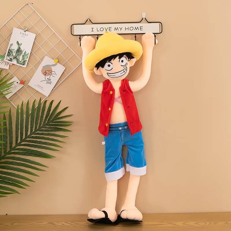 Large Luffy One Piece Plush (85cm/125cm) | Perfect Anime Gift