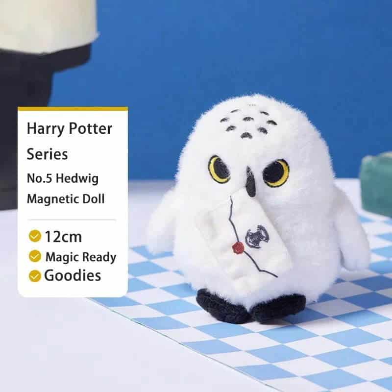 Hedwig Plush Toy – 12cm Magnetic Owl Stuffed Animal Gift | Alwaysplushie